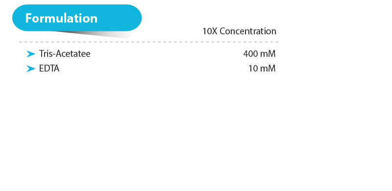 10X TAE Buffer – GenDEPOT